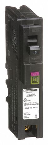 Square D HOM115PDF – Circuit Breaker 15A 1-Pole Dual Function — CAPP