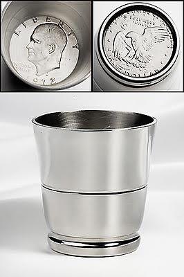 Silver Dollar Shot Glass - Sterling — Oldani Brothers