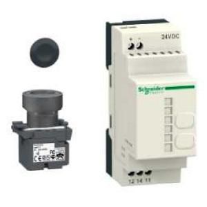 Square D XB5RMB03 – Pack with 1 wireless and batteryless push button +1 ...